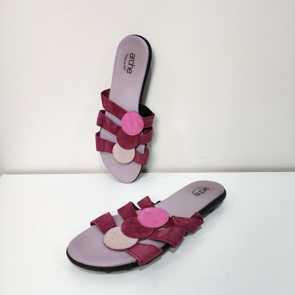 Arche | Shoes | Arche Purple Sandals Size 4 | Poshmark